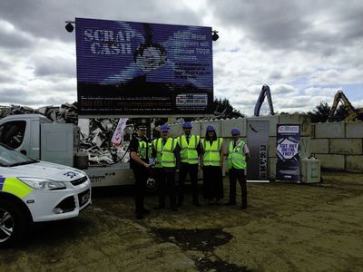 Scrap metal recycling| Crimestoppers’ ‘Scrap the Cash’ campaign | BMRA