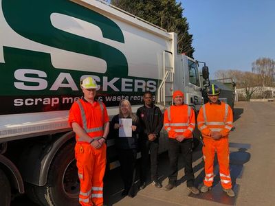 Scrap metal recycling| Sackers supports armed forces | BMRA