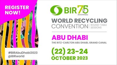 Scrap metal recycling| BIR World Recycling Convention 2023 | BMRA