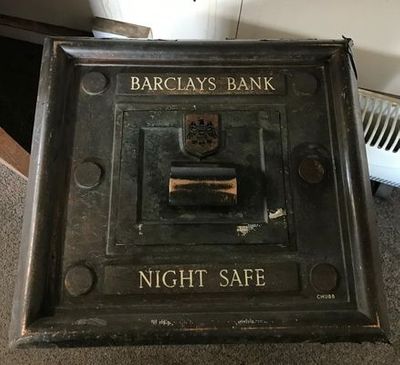 Scrap metal recycling| Vintage bank safe | BMRA