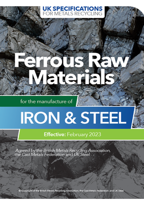 Scrap metal recycling| Updated ferrous specification booklet | BMRA