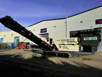 Scrap metal recycling| Terex Ecotec TMS 320 Metal Separator (ECS) | BMRA